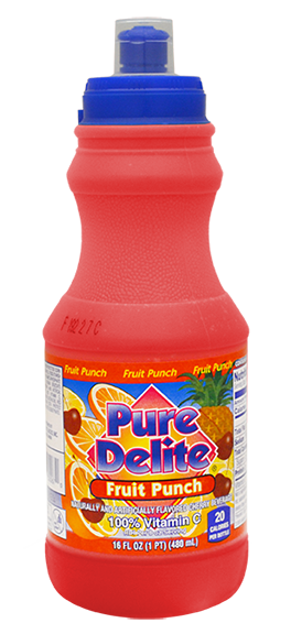 Pure Delite Fruit Punch 24/16 oz | Indiana Import LLC
