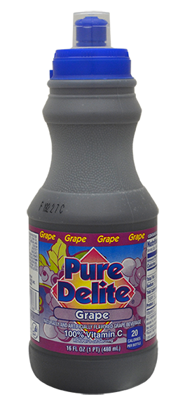 Pure Delite Grape 24/16 oz | Indiana Import LLC