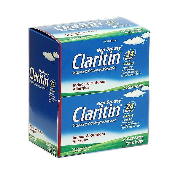 Claritin Clear 25 Count - Indiana Import LLC