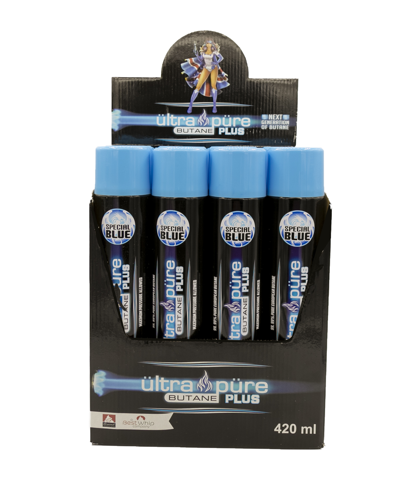 Special Blue Butane Ultra Pure Plus 420ml - Indiana Import LLC