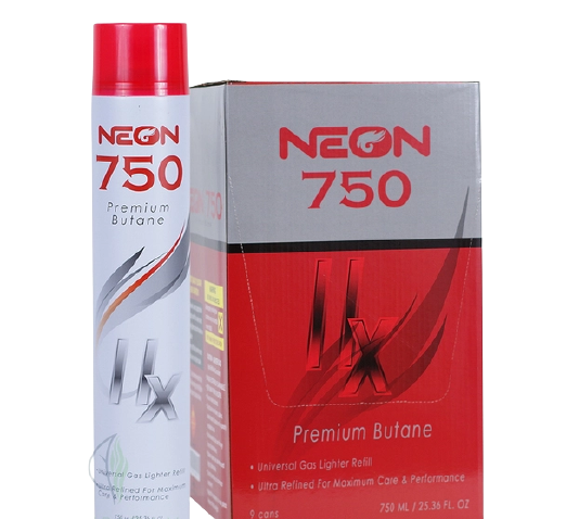 Neon Butane 750ml 11x 9ct | Indiana Import LLC