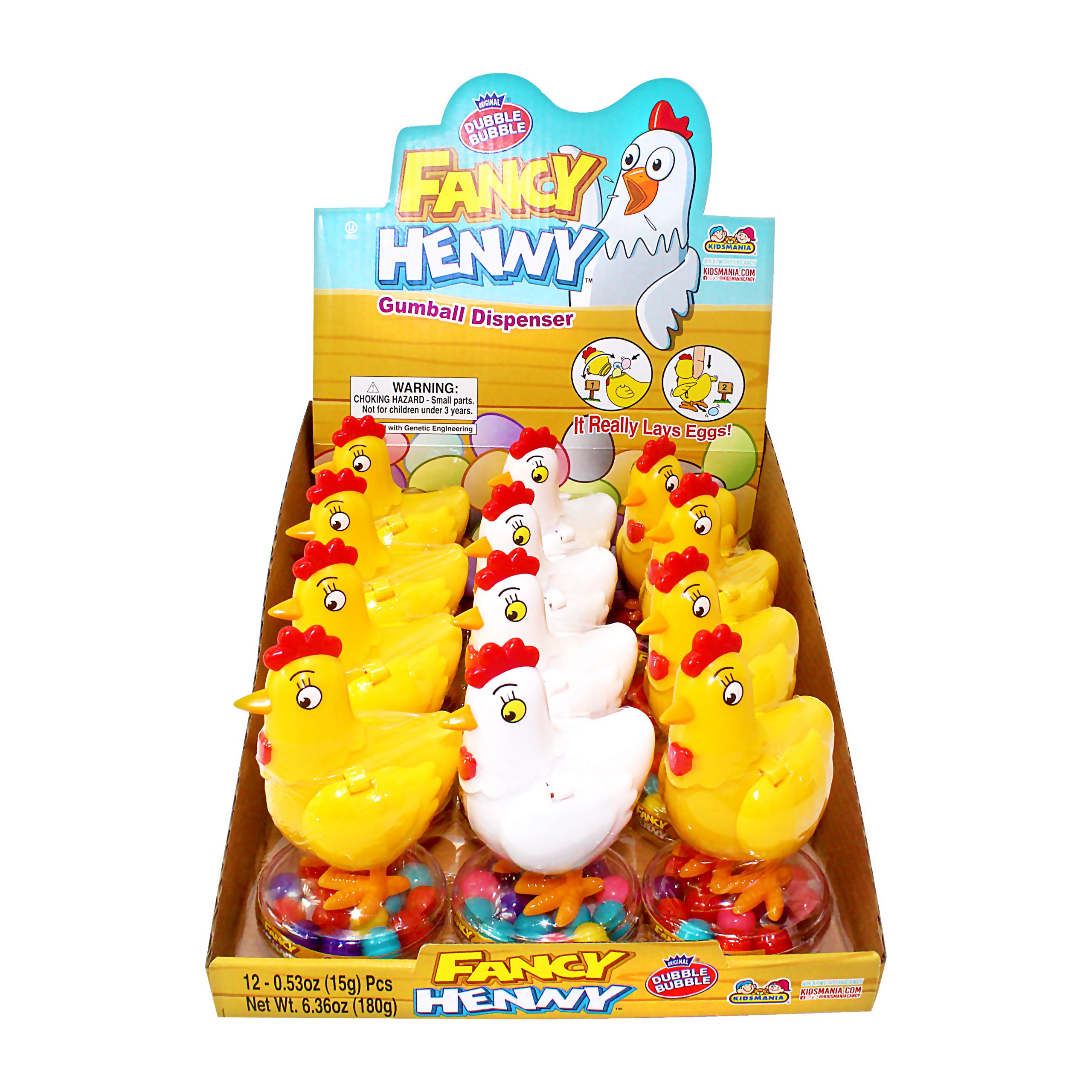 Kidsmania Fancy henny Candy | Indiana Import LLC