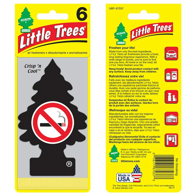 Little Tree NO SMOKING 24 Count | Indiana Import LLC