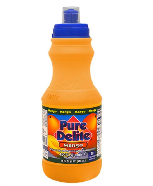 Pure Delite Mango 24-16 OZ | Indiana Import LLC