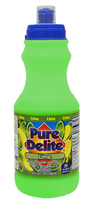 Pure Delite Lime 24/16oz | Indiana Import LLC