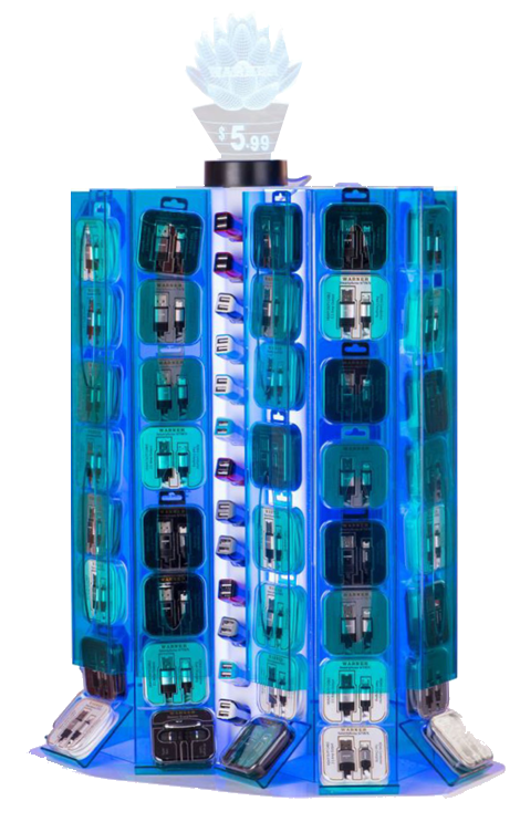 WARNER COUNTER DISPLAY MODEL 2 | Indiana Import LLC