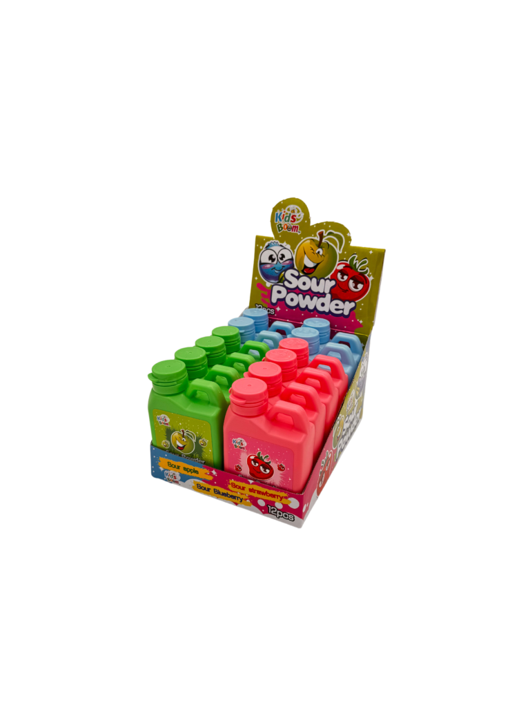 Kids Boom! Sour Powder - 12ct | Indiana Import LLC