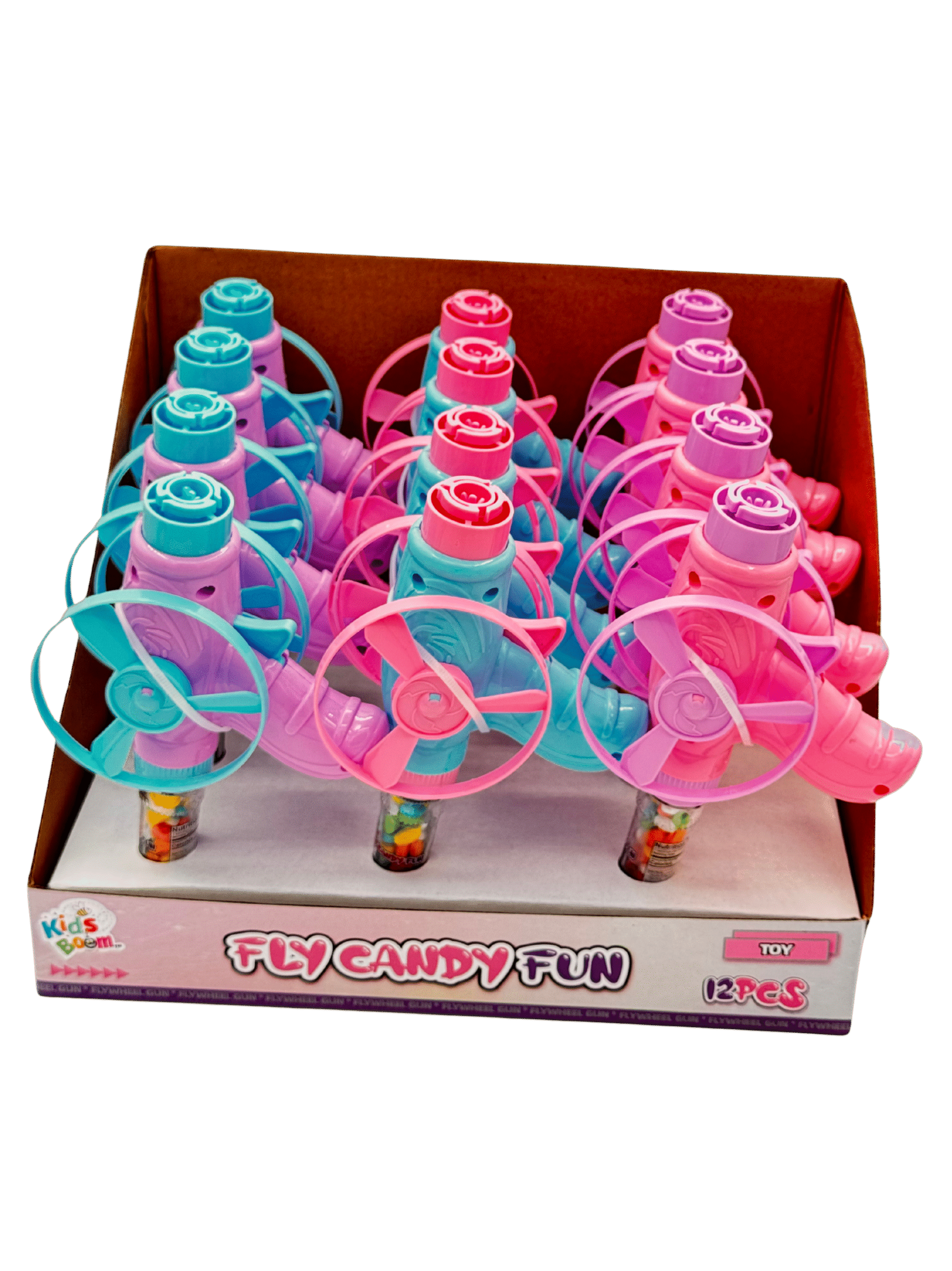KIDS BOOM! | FLY CANDY FUN 12CT | Indiana Import LLC