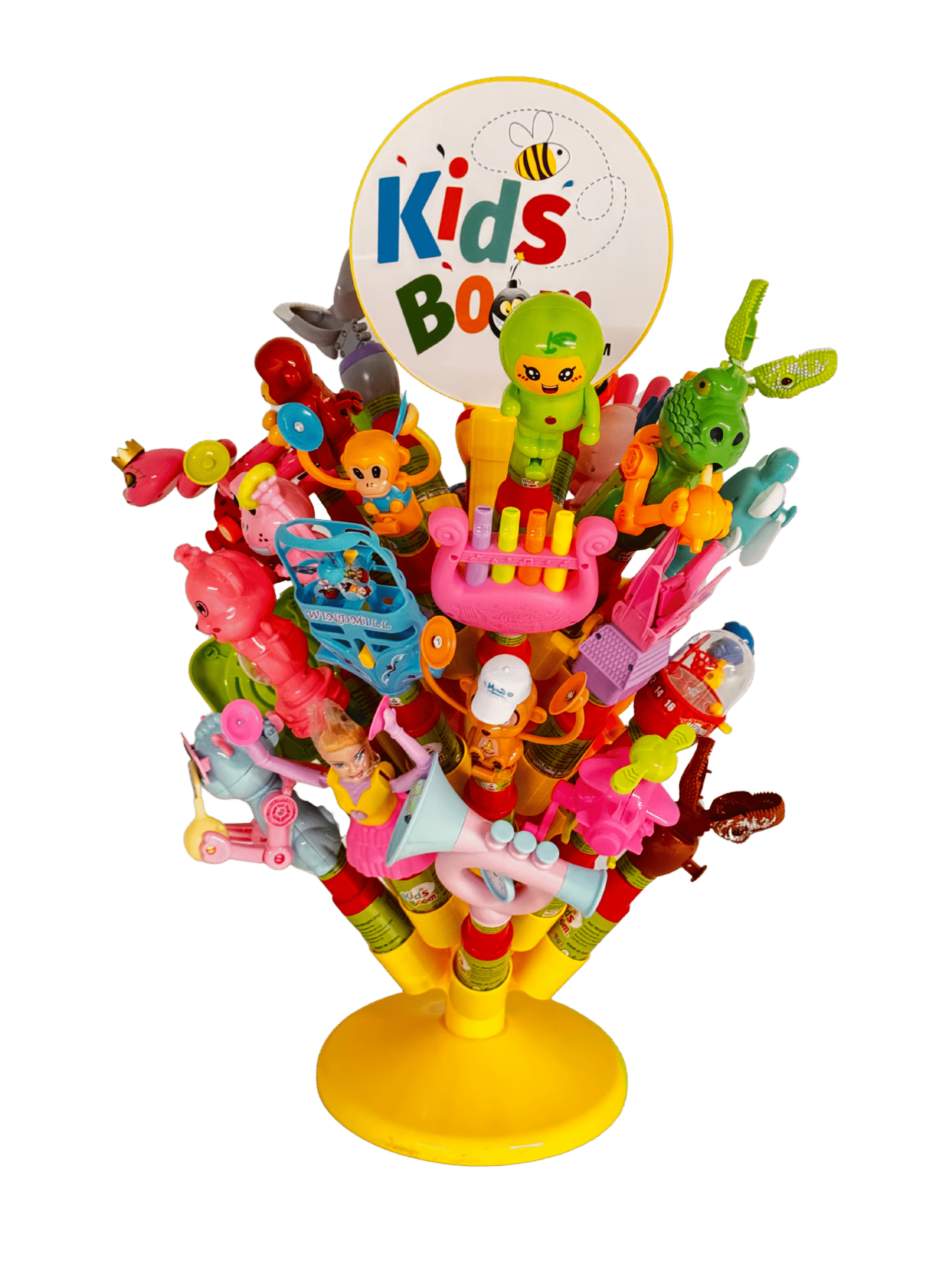 KIDS BOOM! | TOY CANDY COUNTER DISPLAY 35CT - Indiana Import LLC